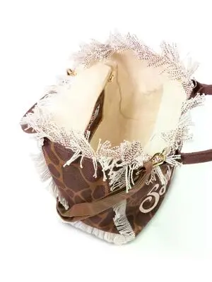 MC2 SAINT BARTH Fringed-detail Tote Bag - Brown