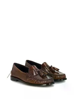 FORTELA Sophie Tassel Leather Loafers