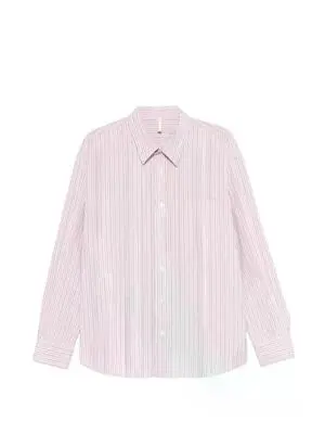 SUNFLOWER Striped Long-sleeved Shirt - Pink