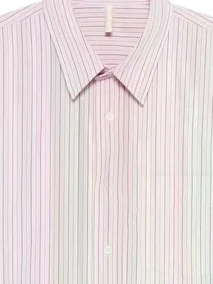 SUNFLOWER Striped Long-sleeved Shirt - Pink