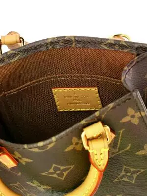LOUIS VUITTON Petit Sac Plat Monogram Canvas - Brown