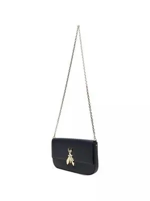 Patrizia Pepe Fly Leather Clutch - Blue