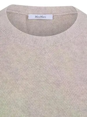 Max Mara Textured Cashmere Sweater - Neutrals