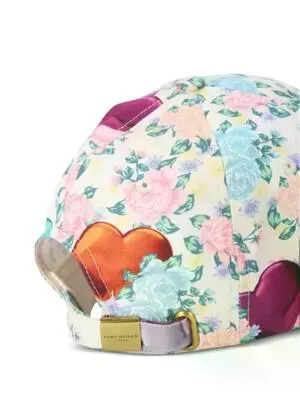 Kurt Geiger Floral-patterned Baseball Cap