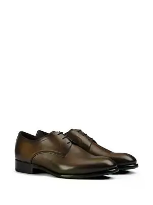 DOUCAL'S Leather Lace-up Shoes - Brown