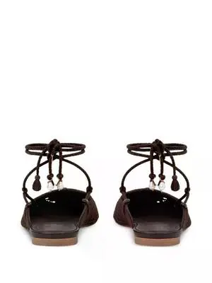 TWINSET Crochet Ballet Mules