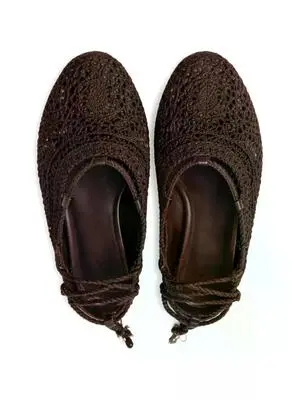 TWINSET Crochet Ballet Mules