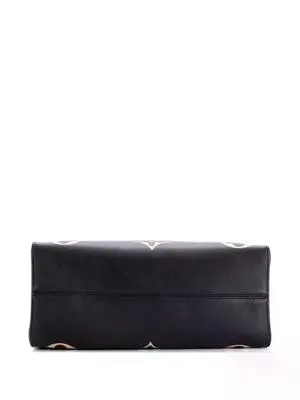 LOUIS VUITTON Onthego Tote Bicolor Monogram Empreinte Giant Mm Shoulder Bag - Black