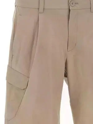 Herno Pleated Cargo Shorts