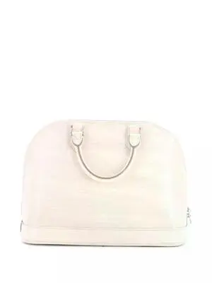 LOUIS VUITTON Alma Handbag Epi Leather Pm - Neutrals
