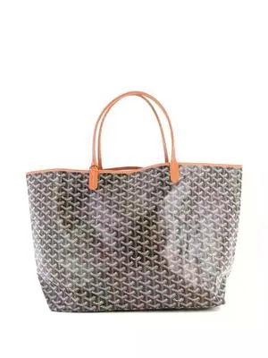 Goyard Saint Louis Coated Canvas Gm Tote Bag - Brown