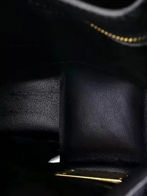 Bottega Veneta Cassette Chain Padded Maxi Intrecciato Leather Crossbody Bag - Black