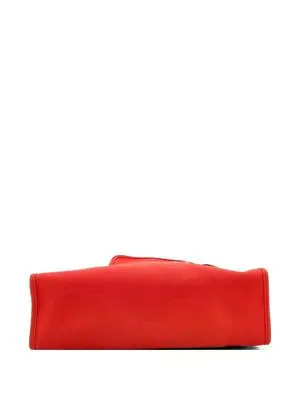 Hermès Herbag Zip 31 Shoulder Bag Leather And Toile - Brown