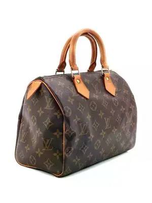 LOUIS VUITTON Speedy Handbag Monogram Canvas 25