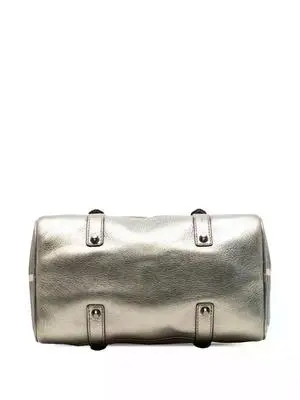 Burberry Smoke Check Boston Bag - Brown
