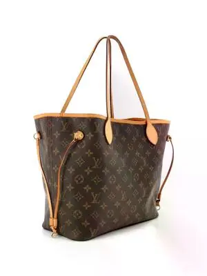 LOUIS VUITTON Neverfull Monogram Canvas Mm Tote Bag - Brown