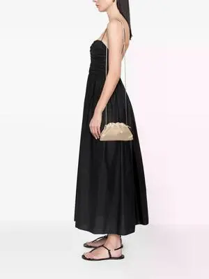 Bottega Veneta Lambskin The Mini Pouch Crossbody Bag - Brown