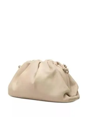 Bottega Veneta Lambskin The Mini Pouch Crossbody Bag - Brown