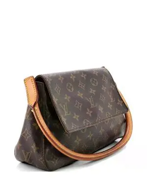 LOUIS VUITTON Looping Handbag Monogram Canvas