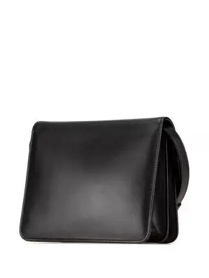 Fendi Leather Crystal Fab Crossbody Bag