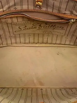 LOUIS VUITTON 2012 Monogram Neverfull Mm Tote Bag - Brown