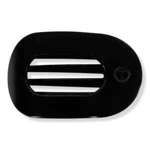 TELETIES Medium Flat Round Hair Clip - Jet Black