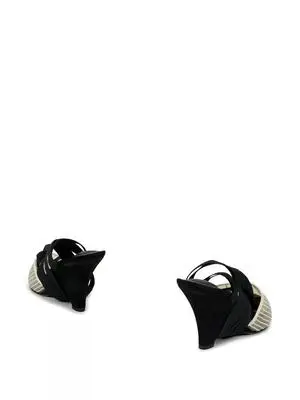 Jacquemus The High Espadrilles With Ribbon Detail