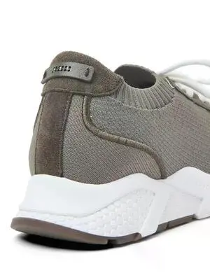 Peserico Panelled Sneakers - Brown