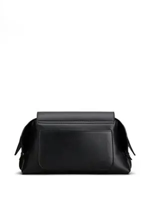 TOD'S Wave Flap Shoulder Bag - Black