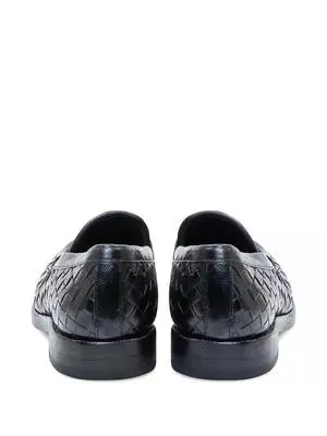 DUCANERO Woven Leather Loafers