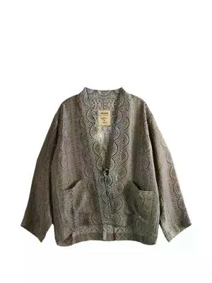 UMA WANG Patterned Jacket - Blue
