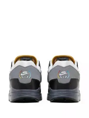 Nike Air Max 1 Logo-detail Sneakers - Black