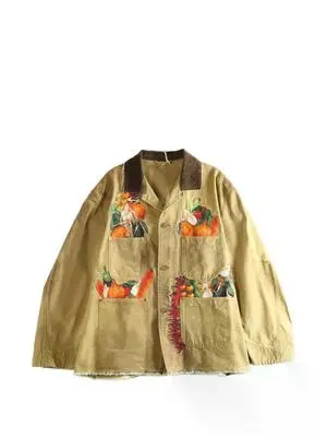 DOUBLET Vegetable-embroidered Jacket