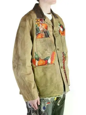 DOUBLET Vegetable-embroidered Jacket