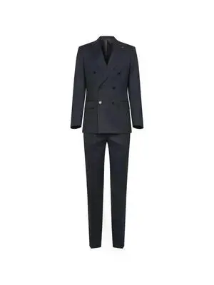 D4.0 Peak Lapels Double-breasted Suit