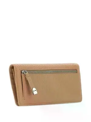 GIANNI CHIARINI Grain Leather Wallet - Neutrals