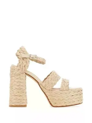 CastaÑer Fresa Woven Platform Sandals