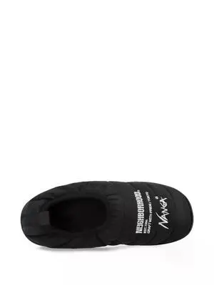 NEIGHBORHOOD X Nanga X Subu Vamp Quilted Slippers