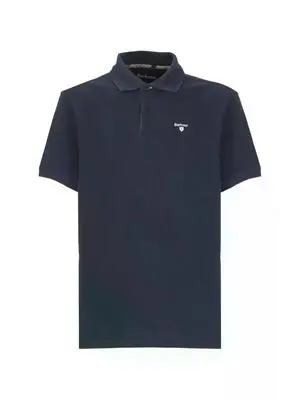Barbour Embroidered-logo Polo Shirt - Blue