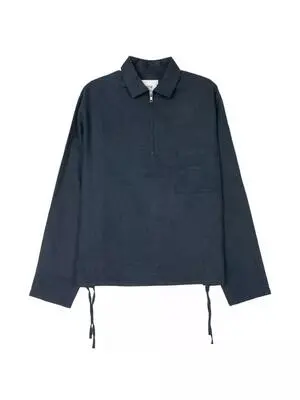 ARTE ANTWERP Zipped Sweater - Blue