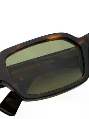 RETROSUPERFUTURE Rectangle-frame Sunglasses - Brown