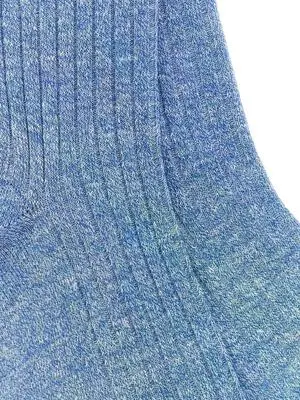 GALLO Melange Ribbed Socks