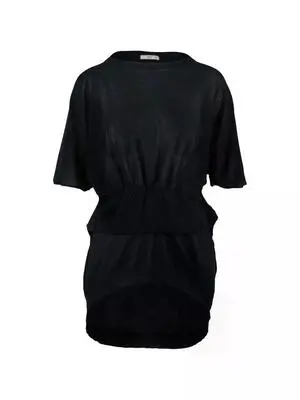 Prada Layered Short-sleeve Sweater