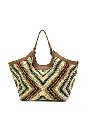 GIANNI CHIARINI Woven Shoulder Bag