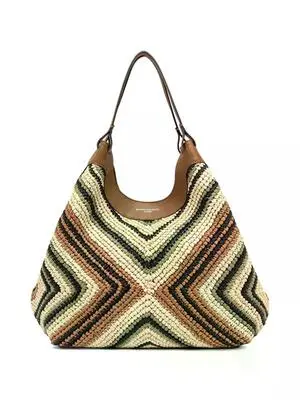 GIANNI CHIARINI Woven Shoulder Bag