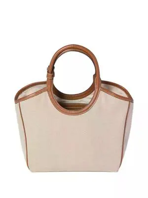 Miu Miu Ivy Canvas Tote Bag