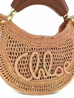 Chloé Mini Raffia Tote Bag