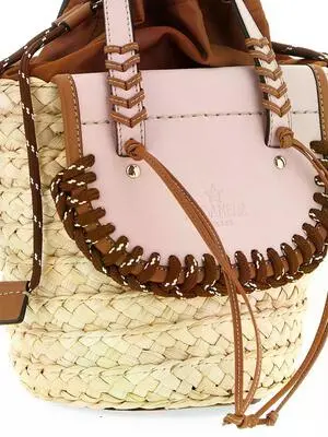 CUBA LAB Raffia Tote Bag