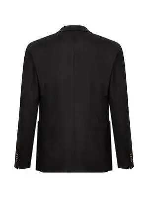 Tagliatore Double-breasted Peak-lapel Blazer - Brown