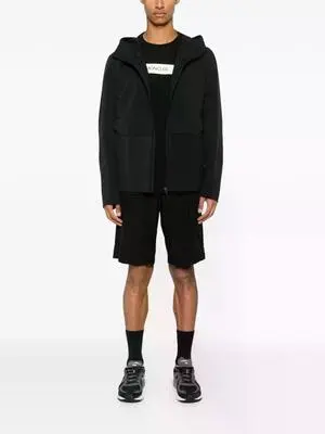 Herno Cargo Pleated Shorts - Black